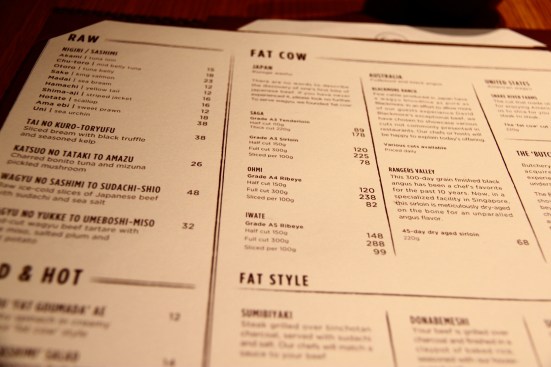 Food Review: Fat Cow | Japanese Wagyu beef in Camden Medical Centre ...