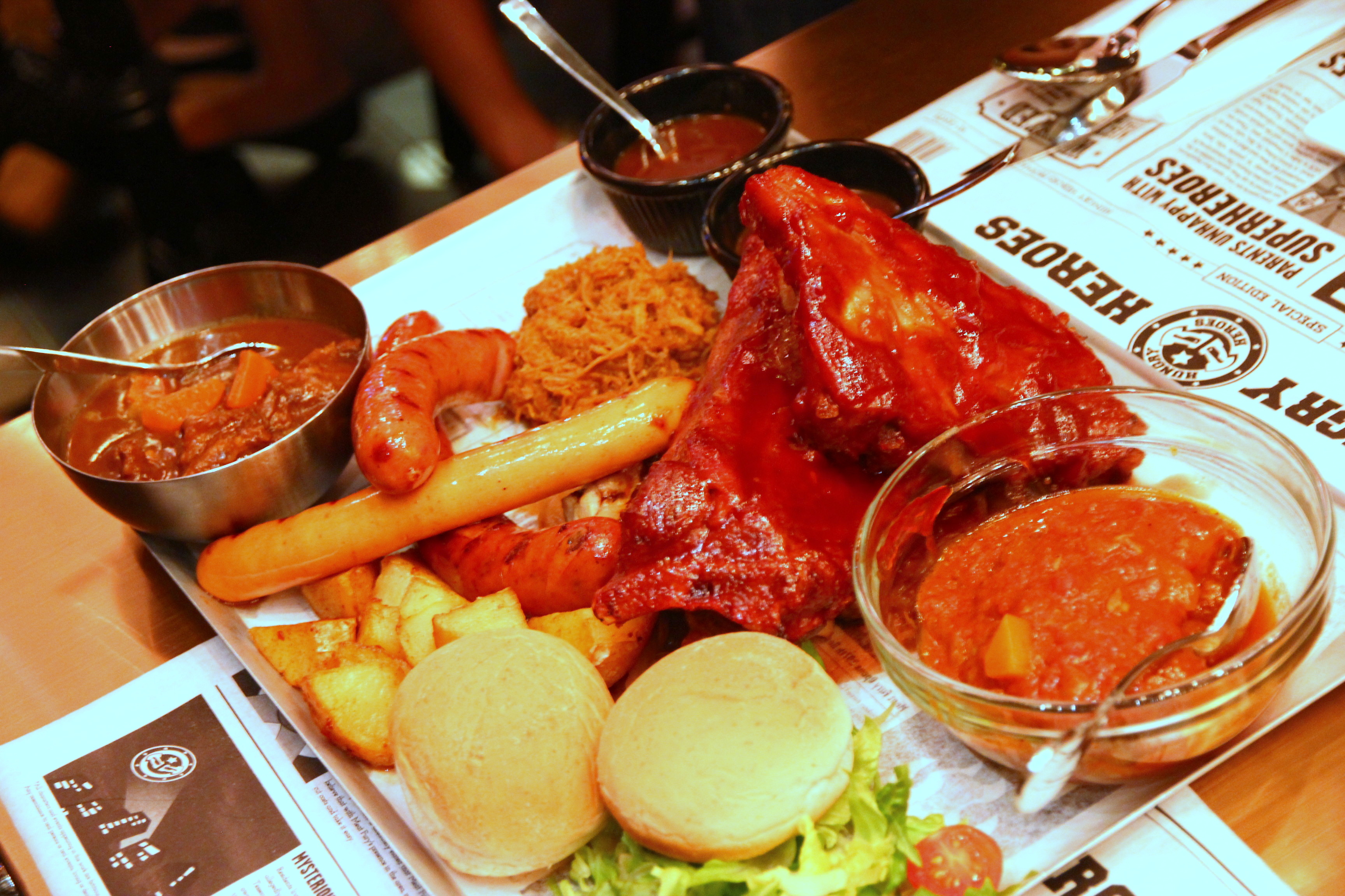 Food Review: Hungry Heroes Restaurant | Superhero dining concept in ...