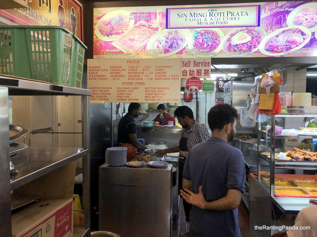 Food Review: Sin Ming Roti Prata, Faisal & Aziz Curry Muslim Food | One ...
