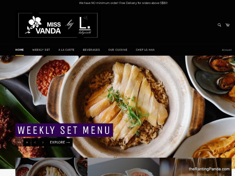 Food Review: Miss Vanda By Labyrinth | Is Casual Michelin Star ...