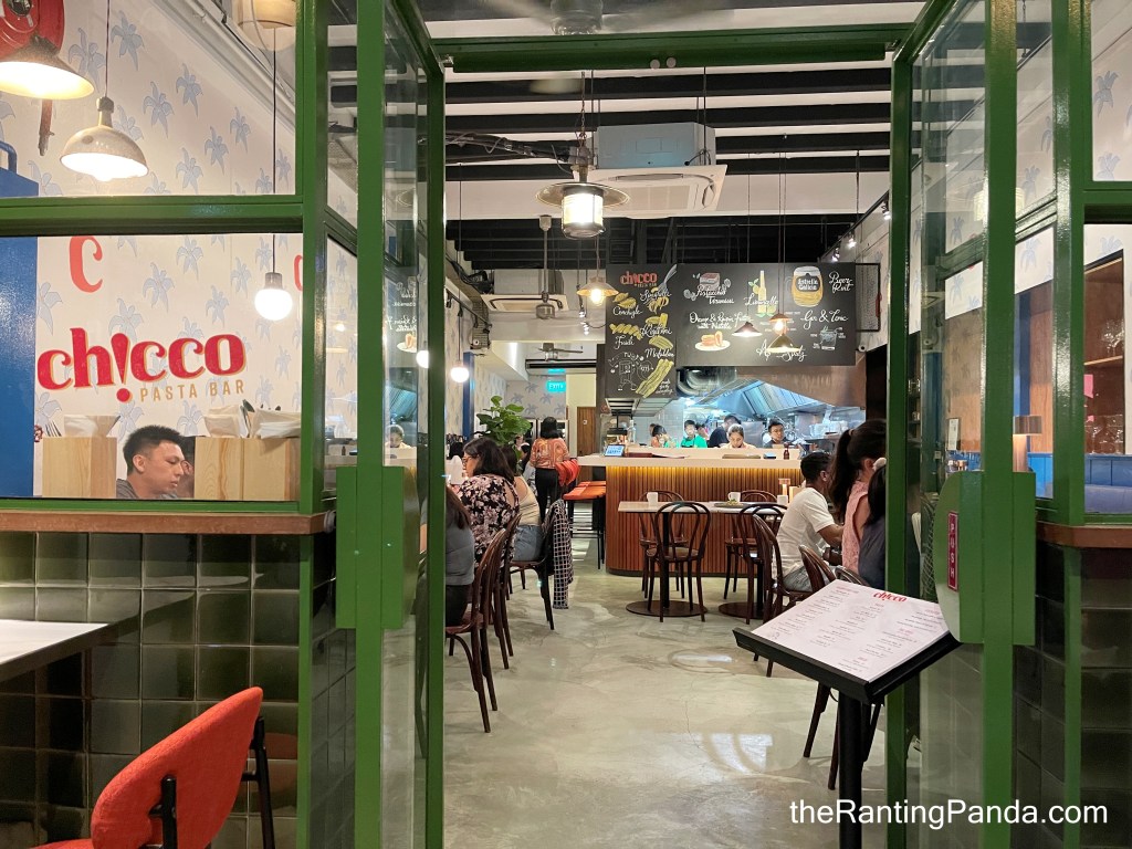 Food Review: Chicco Pasta Bar At Telok Ayer Street | Casual Italian ...