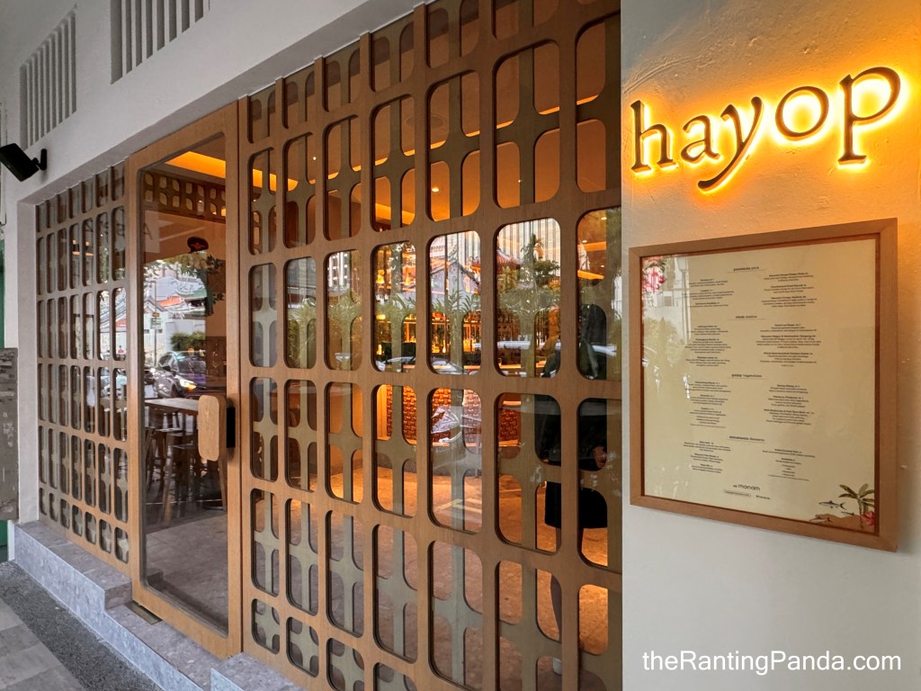 Food Review: Hayop At Amoy Street | Contemporary Filipino Cuisine In ...