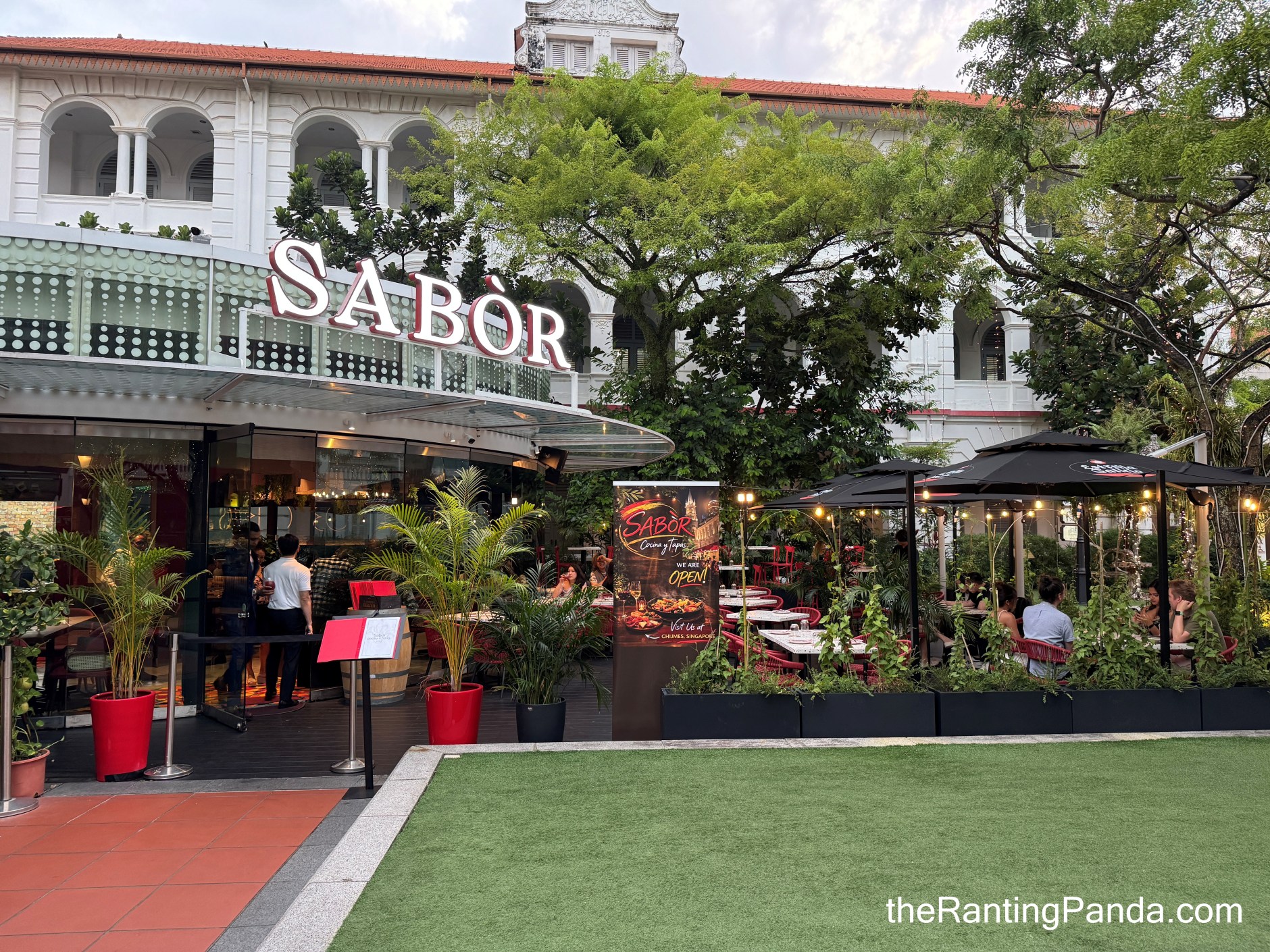 Food Review: Sabor Cocina Y Tapas At CHIJMES | Spanish Courtyard Dining ...